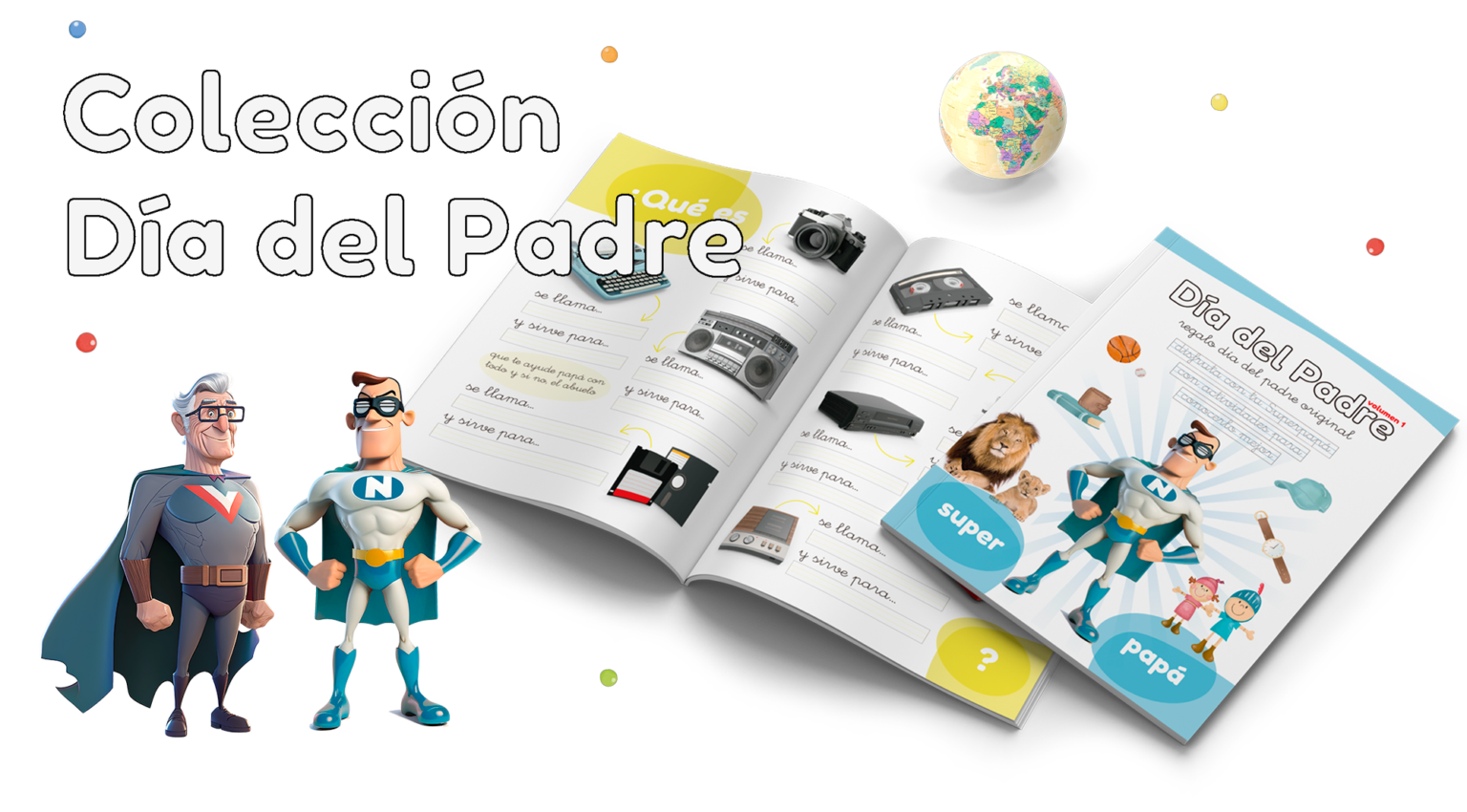 Colección Día del padre - Caligrafía divertida